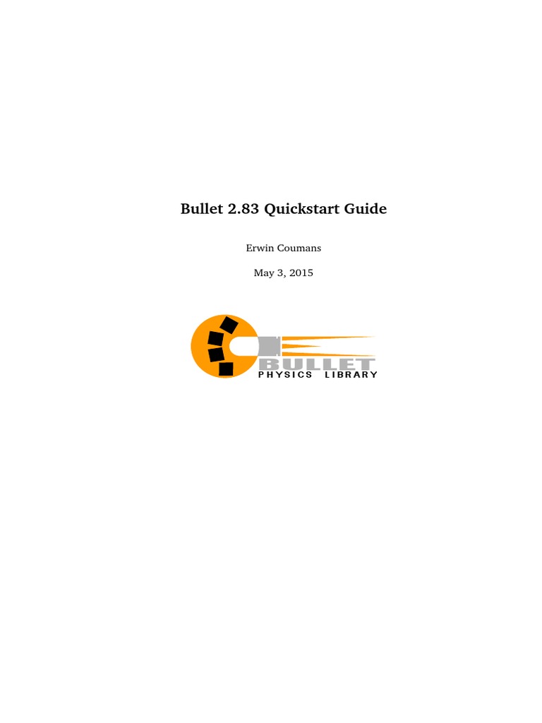 Bullet Quick Start | PDF | Xcode | Mac Os