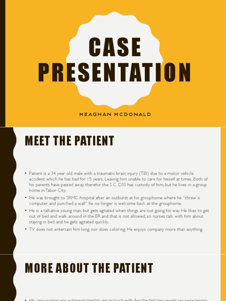 Case Presentation | PDF | Assisted Living | Psychiatry