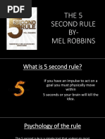 The 5 Second Rule | PDF | Psychology | Behavioural Sciences