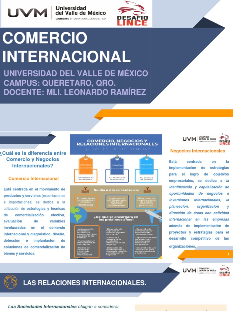 Comercio Internacional | PDF | Mercantilismo | Comercio