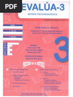 Cuadernillo Evalua 8 Version 4.0 | PDF