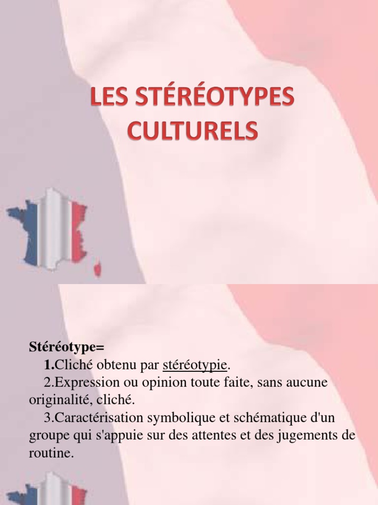 Les Stereotypes Culturels | PDF | France | Bière