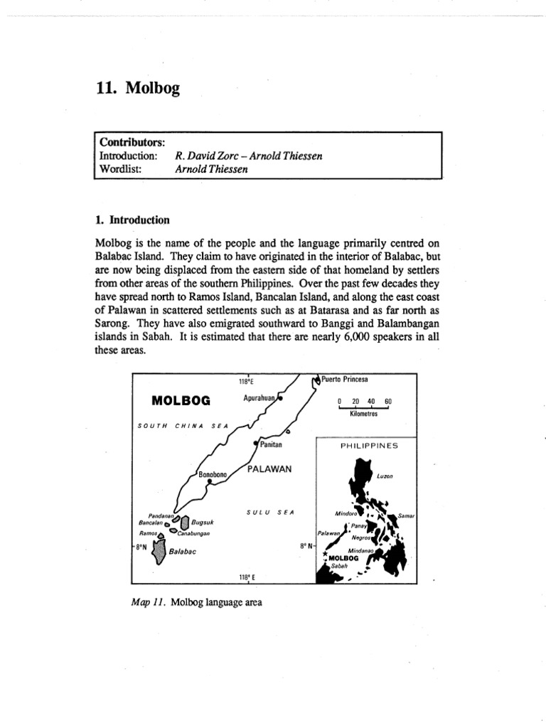 Intro To Molbog PDF | PDF