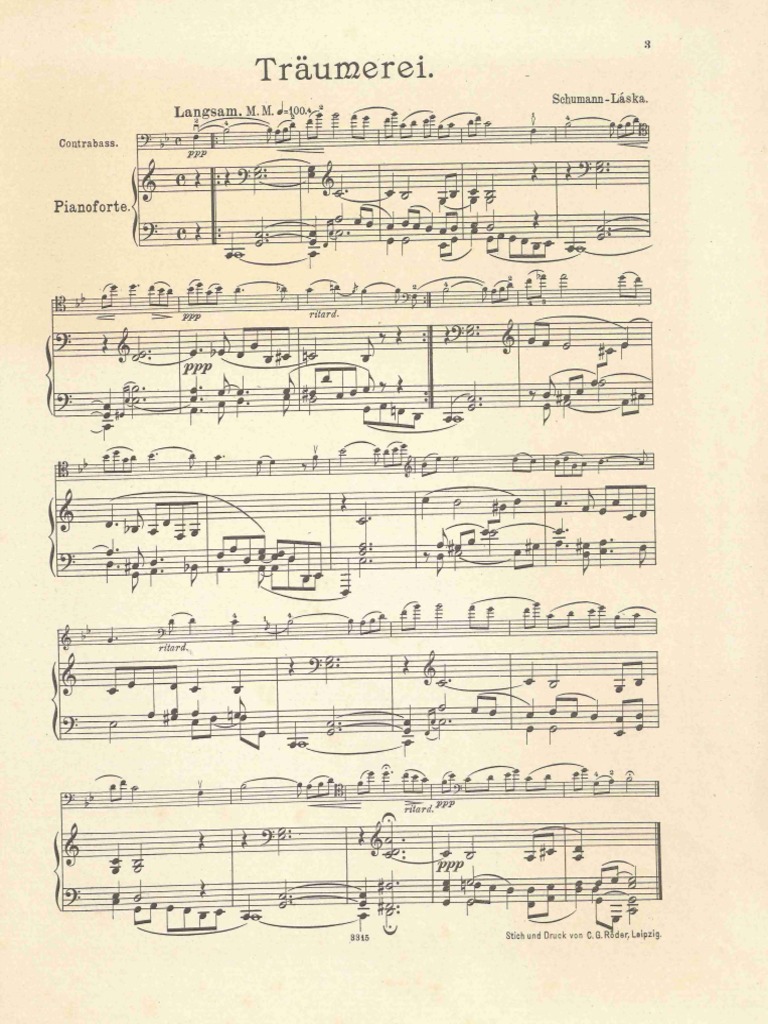 IMSLP545380-PMLP2799-Laska Schumann Traumerei Piano | PDF