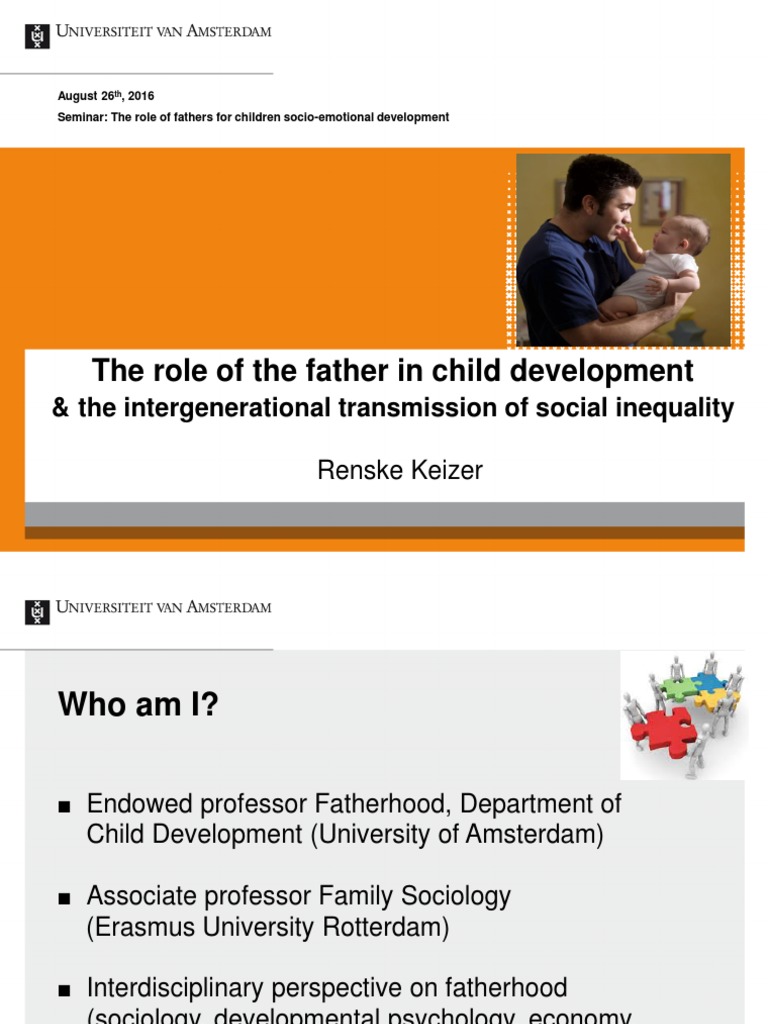 Role of The Father in Child Development | PDF | Father | Child Development