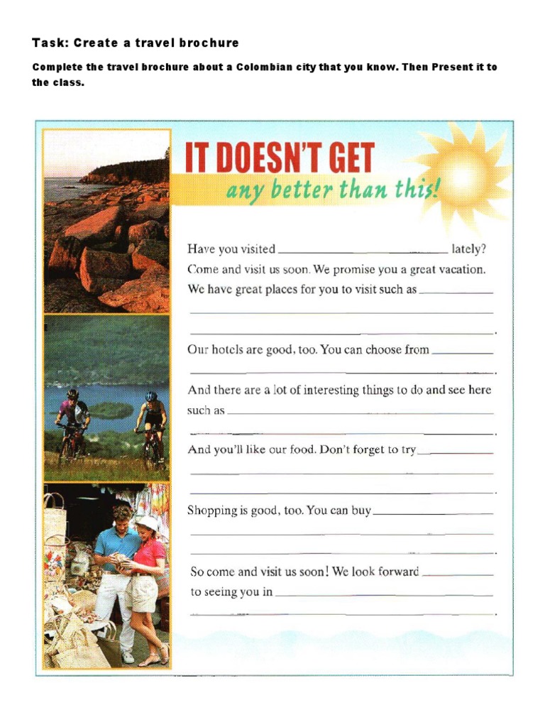 A Travel Brochure | PDF