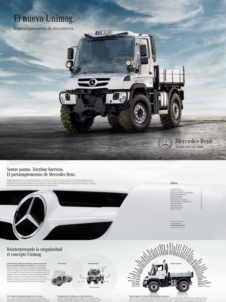 Unimog U216 ES | PDF | Ingeniería | Industrias