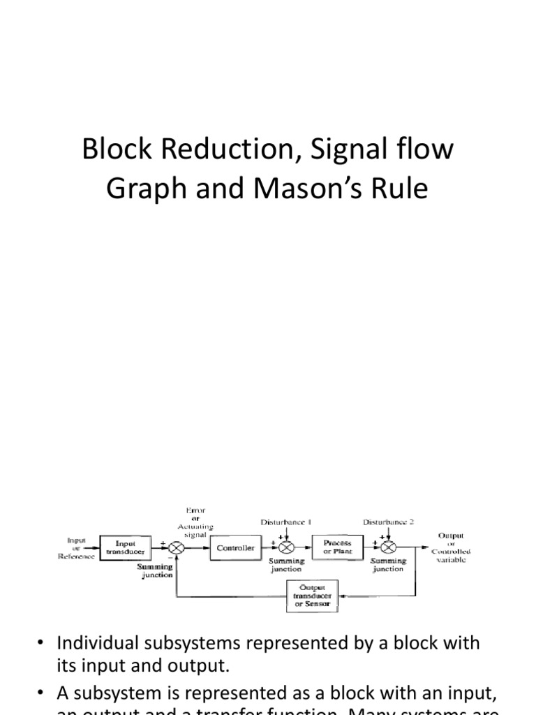 Block Reduction and Masons Rule - 1 | PDF | Mathematical Relations ...