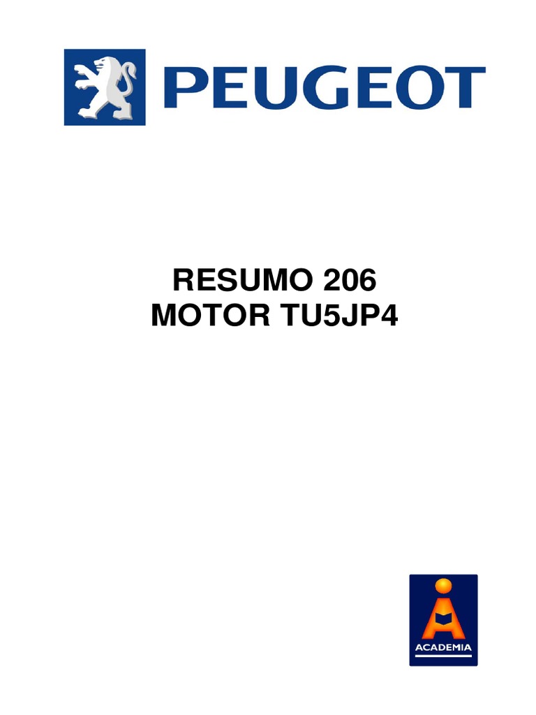 Ficha Técnica do Motor TU5JP4 | PDF | Pistão | Temperatura