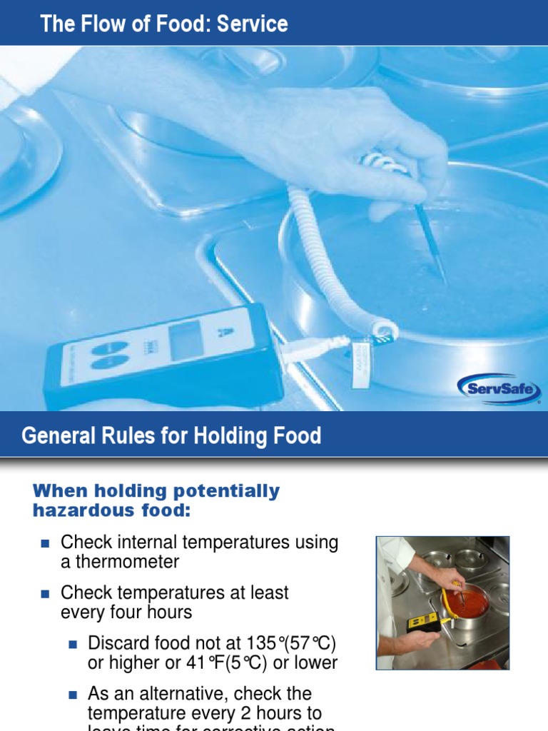 The Flow of Food Service.ppt | Kitchen Utensil | Hygiene