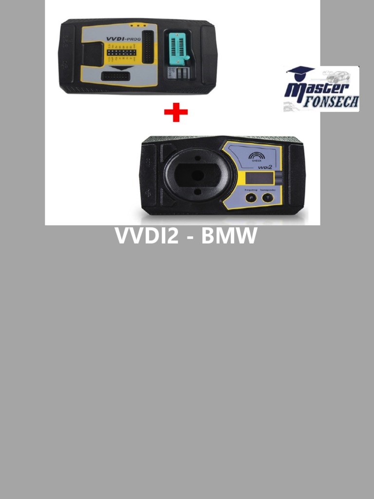 Manual VVDI2-BMW: Programación y Reparación | PDF | Conmutador de red ...