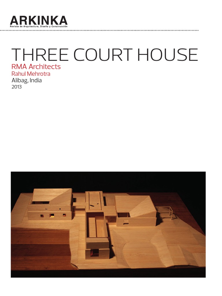 Three Court House - RMA Architects | PDF
