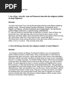 Anitism: A Survey of Religious Beliefs Native To The Philippines | PDF ...
