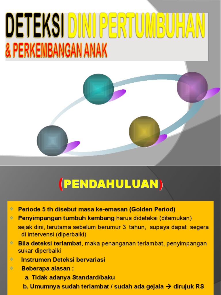 Materi DDTK | PDF