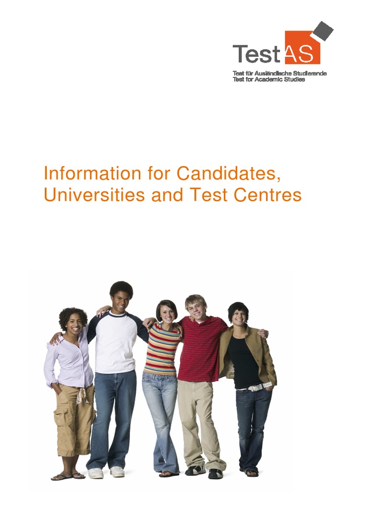 TestAS Basic Info | Download Free PDF | Sat | Test (Assessment)