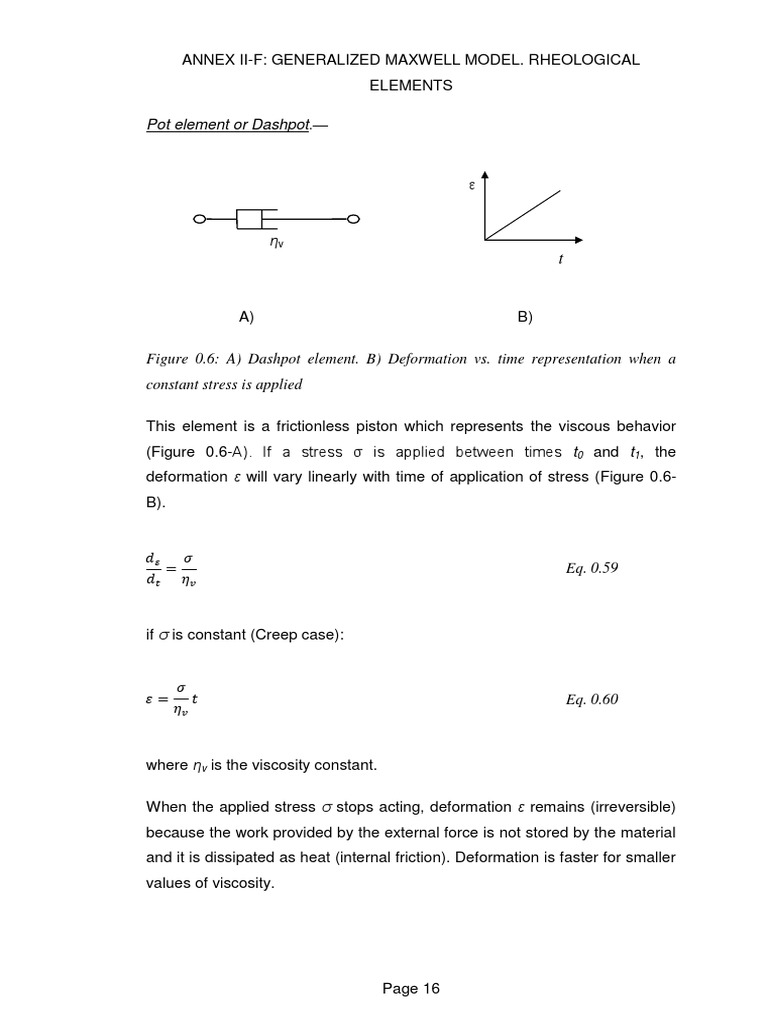 Generalized Maxwell Model | PDF | Viscoelasticity | Elasticity (Physics)