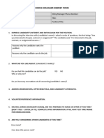 Employee Discussion Record Template | PDF