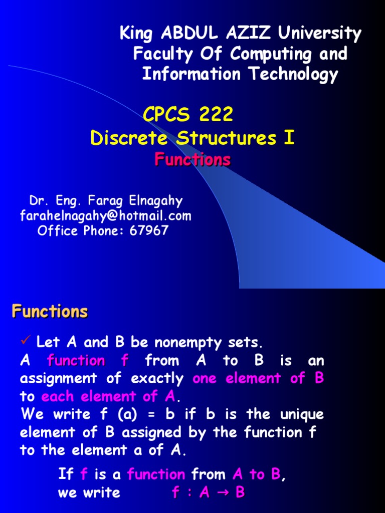 Function.ppt | Function (Mathematics) | Mathematical Concepts
