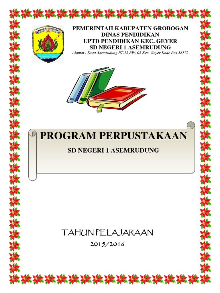 Program Perpustakaan SD - Contoh 1 | PDF