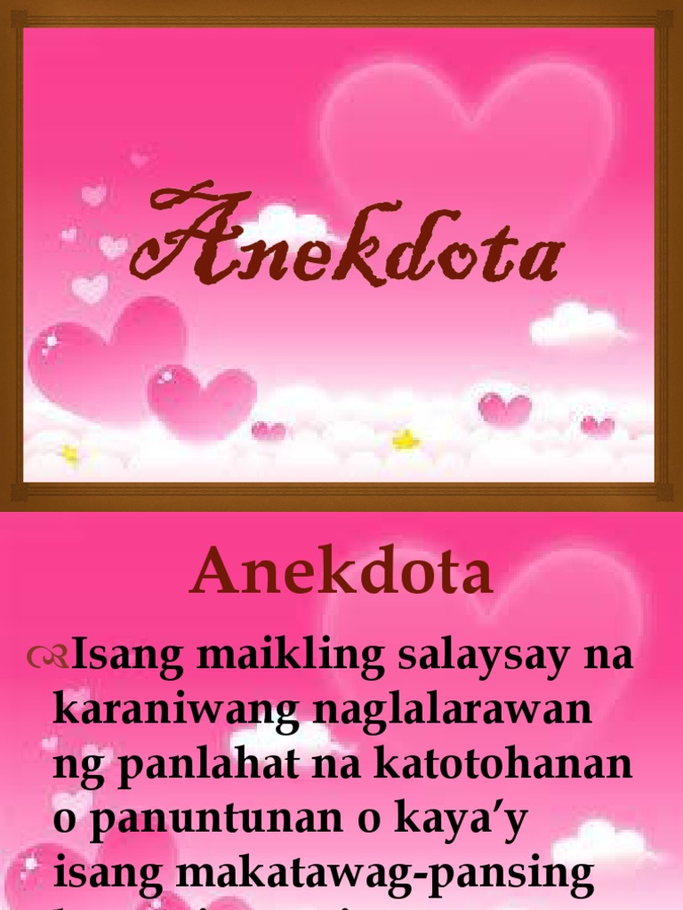 1 - Anekdota | PDF