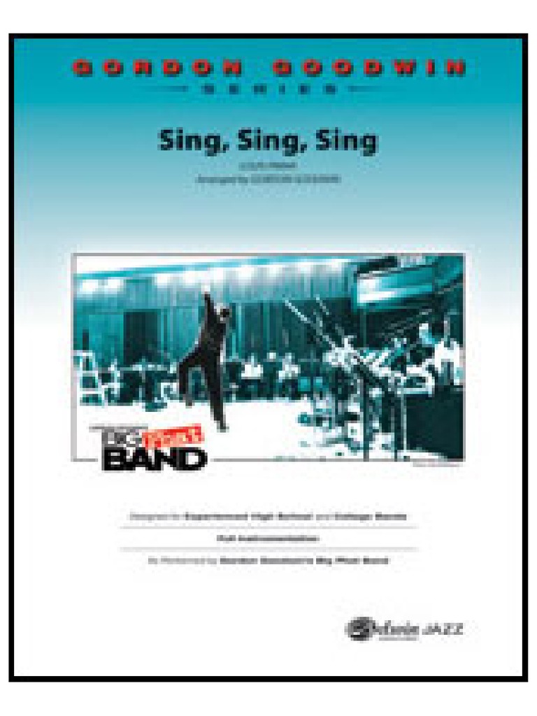 Sing Sing Sing Full Score | PDF