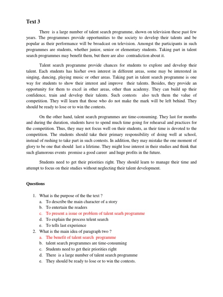Impact of Talent Search Programs on Students | PDF | Politics | Social ...