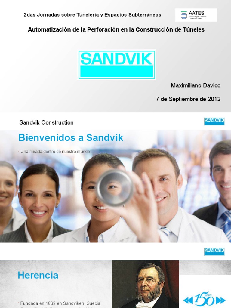 Sandvik Jumbos Inteligentes PDF | PDF | El hombre hace Materiales | Science