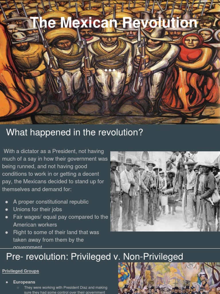 Presentation Mexican Revolution | PDF | Political Theories | Unrest