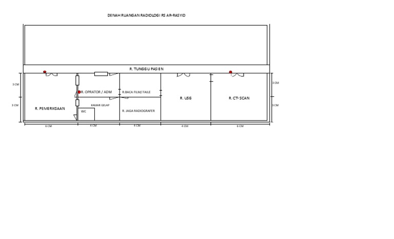 Denah Ruangan Radiologi Rs Ar-Rasyid | PDF