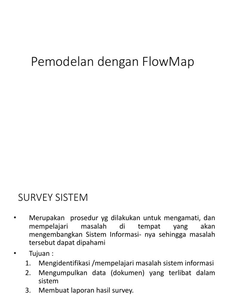Pertemuan 12 (Flowmap) | PDF