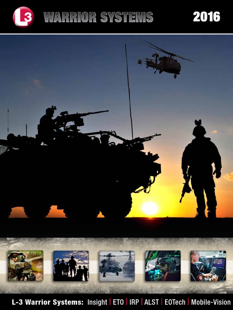 2016 L-3 WS Catalog All Build LowRes2 r1d-3h | PDF | Infrared | Laser
