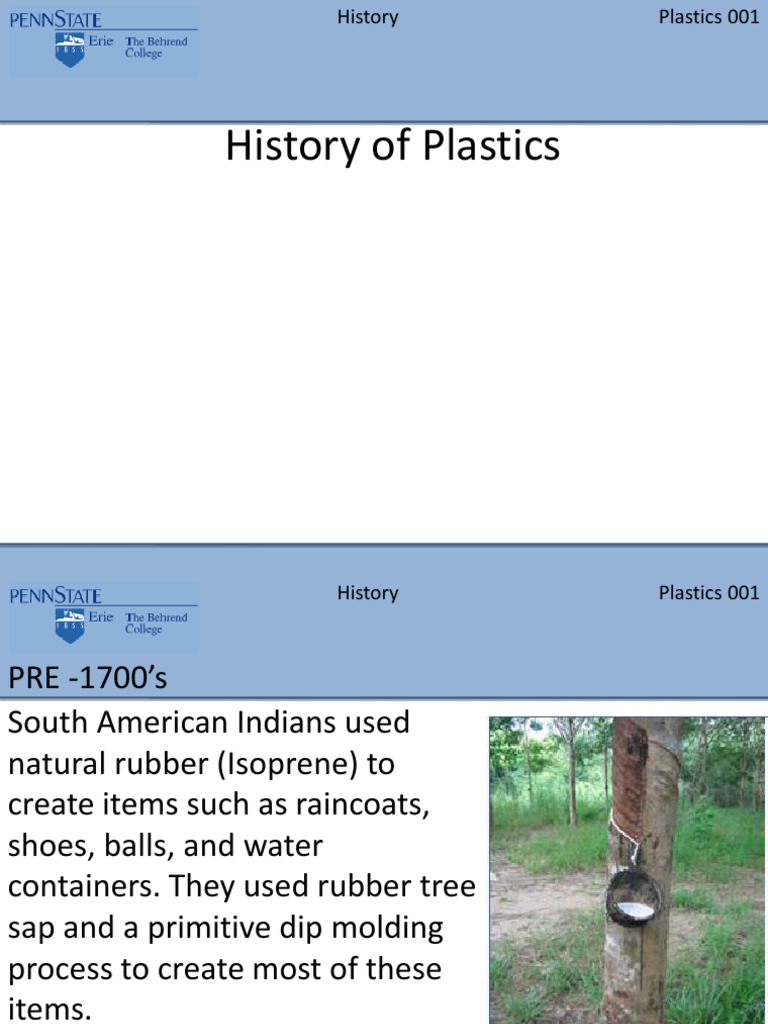 History of Plastics | PDF | Plastic | Building Engineering