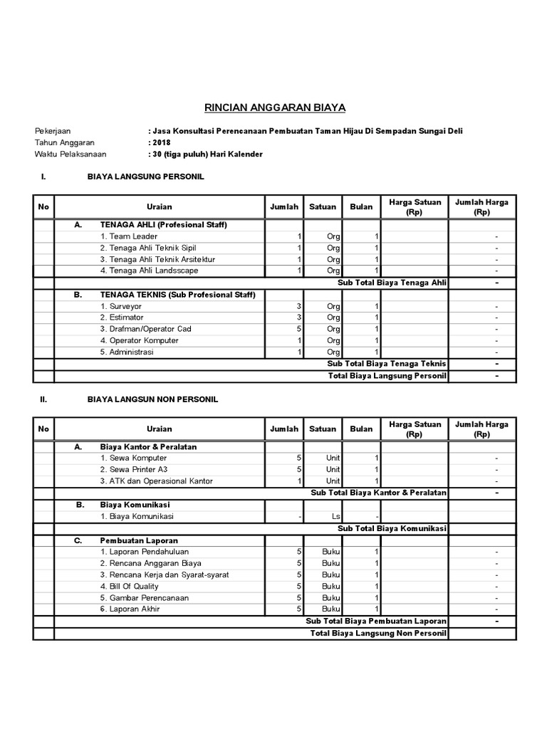 KAK Konsultan Pengawas Ipal | PDF