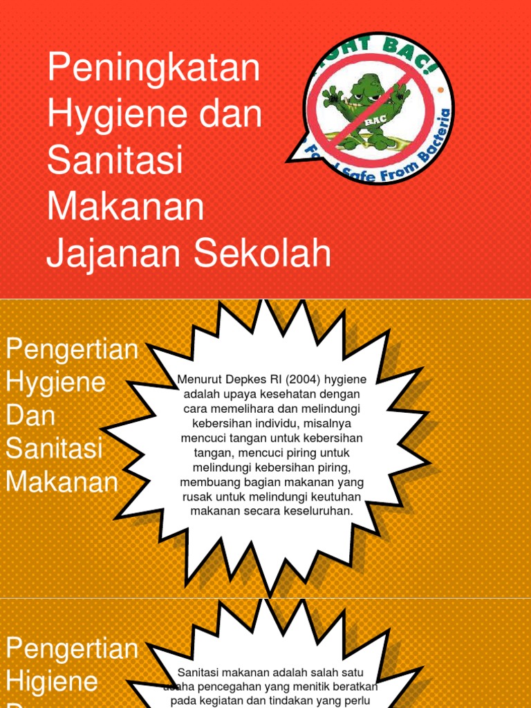 Hygiene Jajanan Sekolah Pdf Teknologi Rekayasa