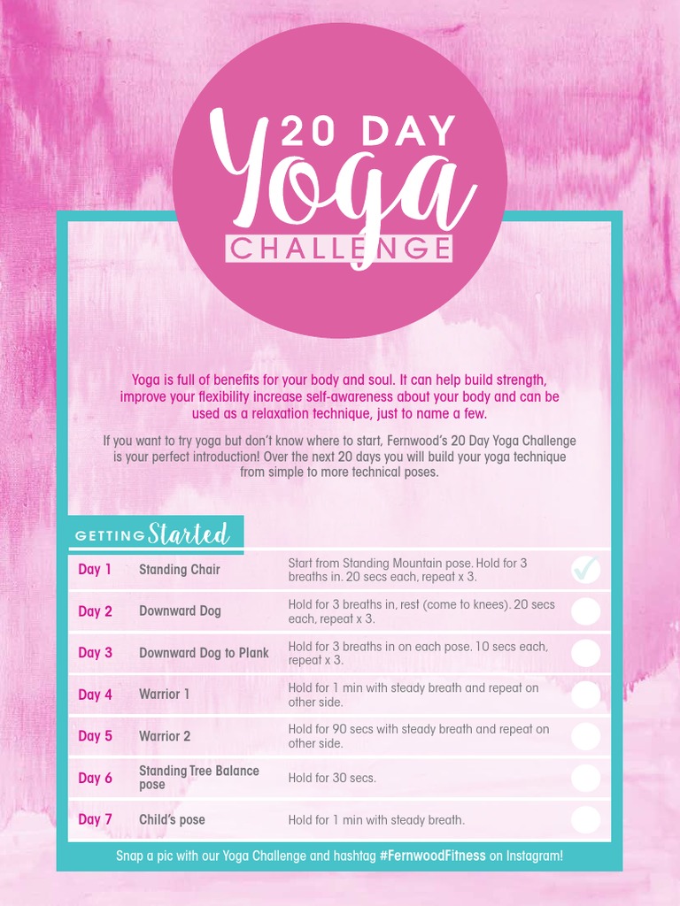 Day 1 Day 2 Day 3 Day 4 Day 5 Day 6 Day 7: Getting | PDF | Physical Exercise | Sports