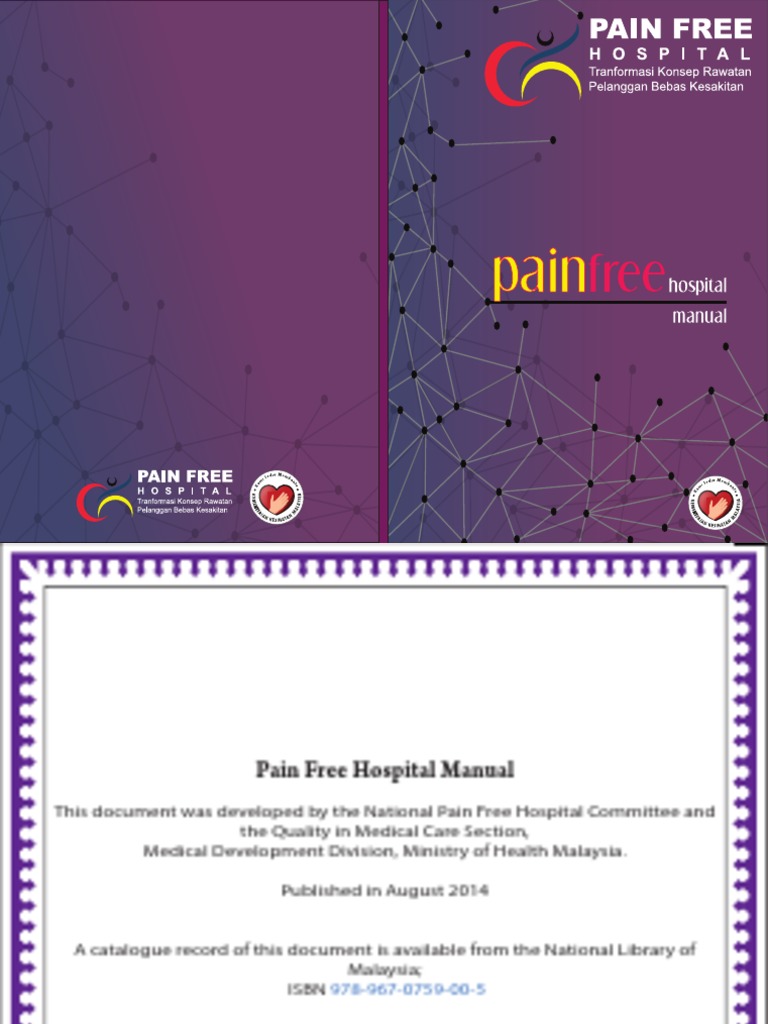 Pain Free Hospital Manual KKM | PDF | Pain Management | Surgery