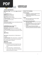 Geography Floods Lesson Plan - Year 5 | PDF