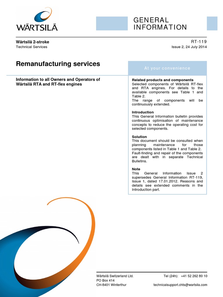 Rt 119 Pdf Pdf Specification Technical Standard Logistics
