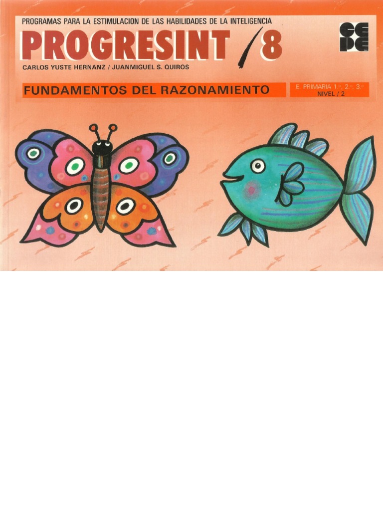PROGRESINT 8 Fundamentos Del Razonamiento PDF | PDF