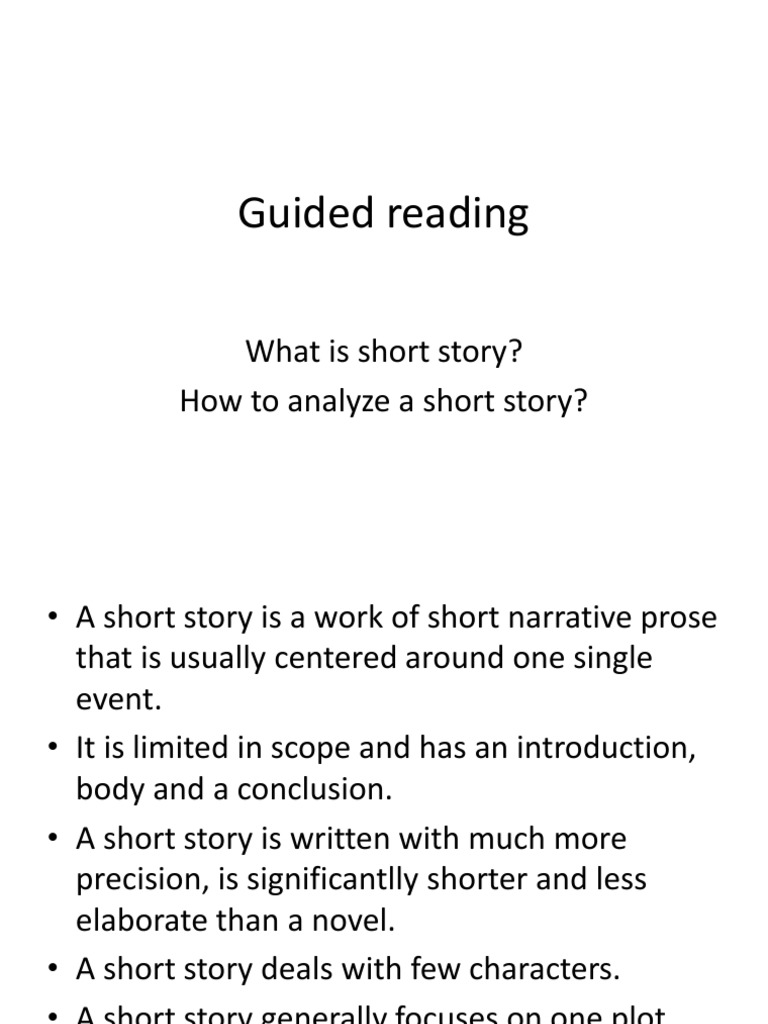 Guided Reading Presentation | PDF