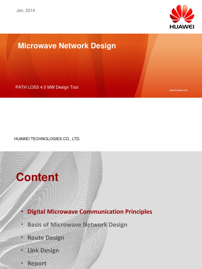 MW Network Design HU Lec.4 | PDF | Microwave | Radio Propagation