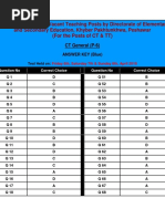 Answer Key Tefl | PDF | Part Of Speech | Teachers