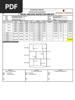 Visual Inspection Report Form | PDF | Nondestructive Testing | Applied ...
