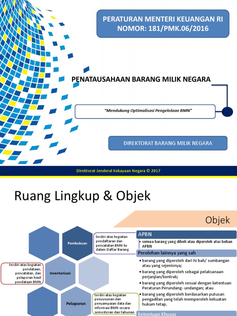 Penatausahaan BMN | PDF