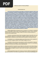 Position Paper Outline (Tagalog) | PDF