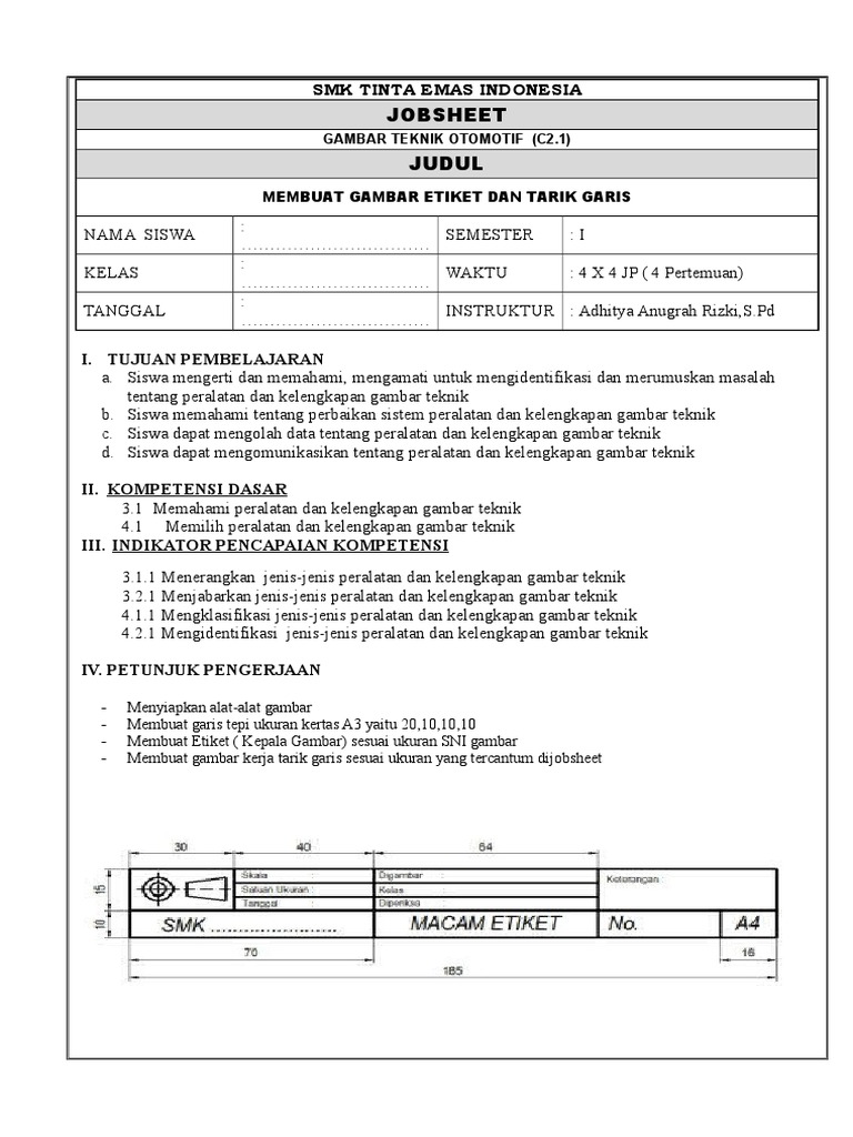 Jobsheet X Tkro | PDF