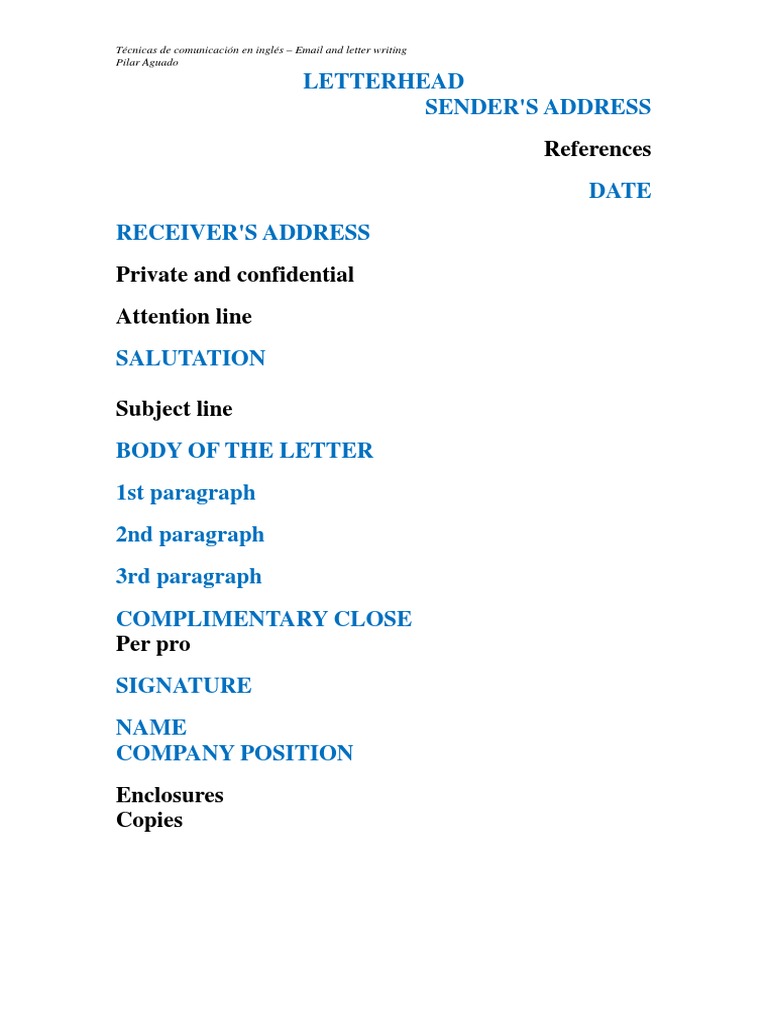 Model Letters | PDF | Business