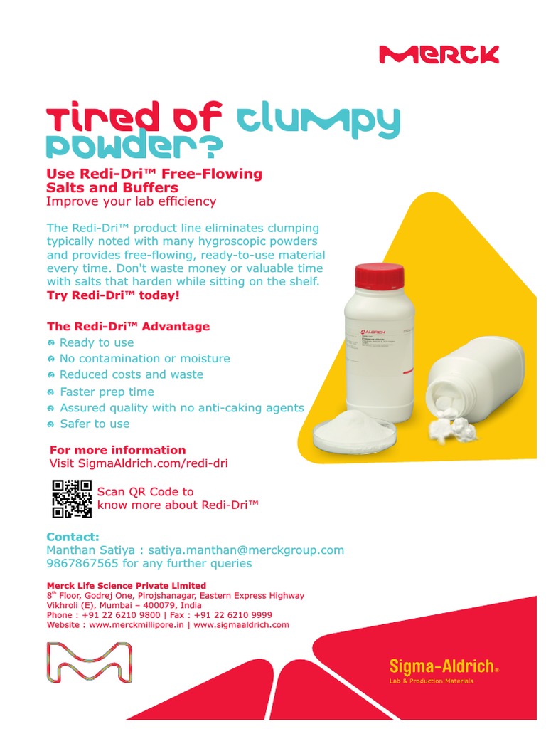 Tired of Clumpy Powder For PRINT BiOSpectrum | PDF | Nature