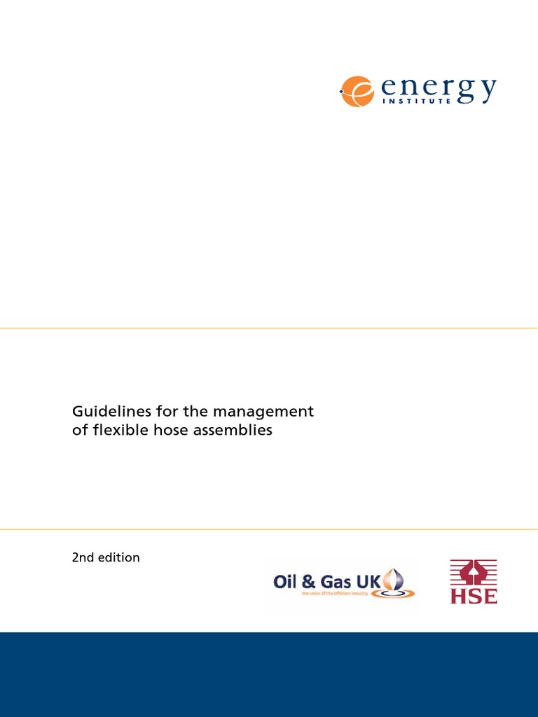 Pages From Guidelines For The Management of Flexible Hose Assemblies ...