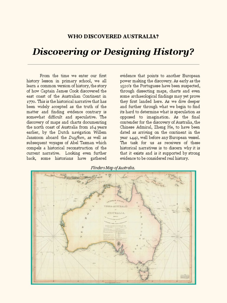 Who Discovered Australia? | PDF | Exploration | Geography